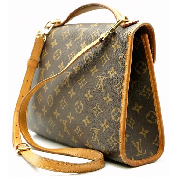 Louis Vuitton | Bags | Louis Vuitton Bag Brown Air Bel 2way Monogram ...